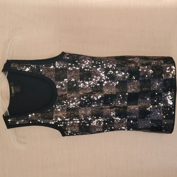 Chances R | Tops | Chances R Sequin Sleeveless Top | Poshmark